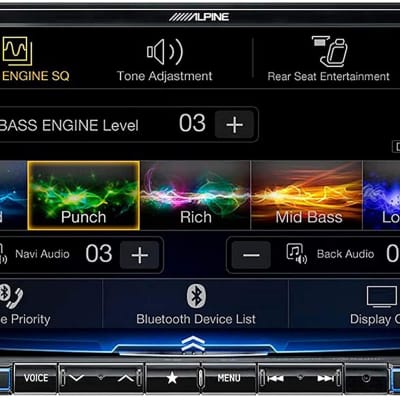 Alpine X308U Mech-less Navigation 8-inch Restyle Dash System | Reverb