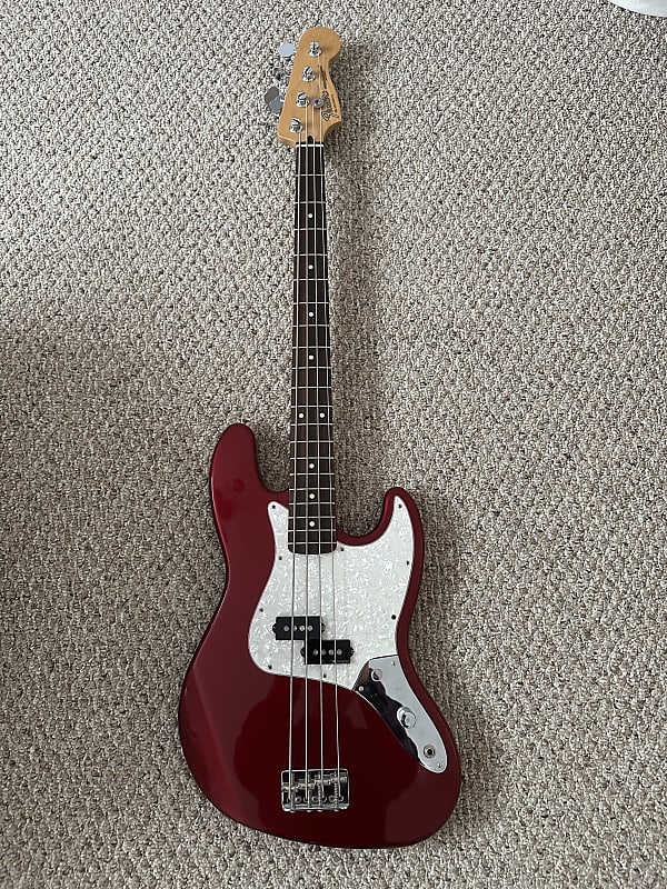 Fender Mark Hoppus Signature Precision Jazz Bass 2002 Candy | Reverb