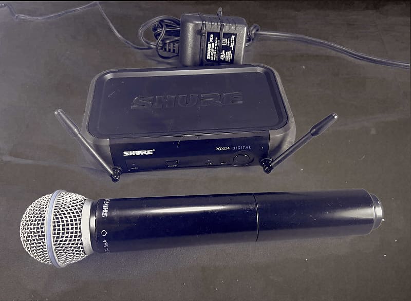 Shure PGXD4 Hand Held Wireless Mic / Beta 58A Capsule | Reverb