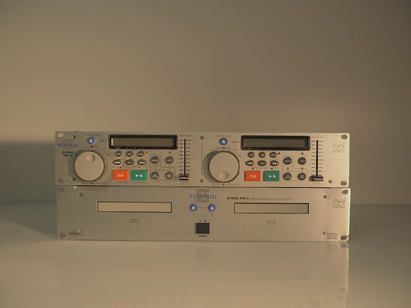 Stanton S-650 Dual-Deck DJ CD Player with Control Console | Reverb