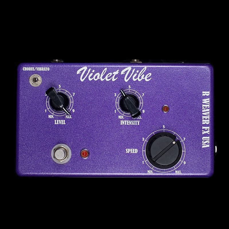 R Weaver FX Violet Vibe in Excellent condition | Reverb