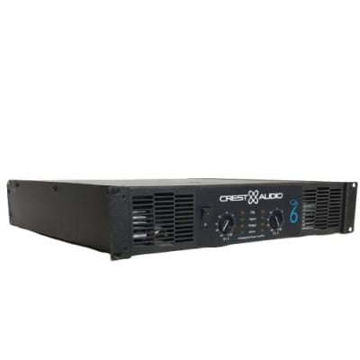 Crest Audio CA6 2-Channel 1500W Power Amplifier - USED | Reverb
