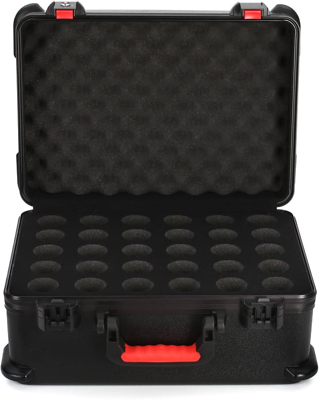 Gator GTSA-MIC30 ATA Molded 30 Microphone Case (2-pack) | Reverb