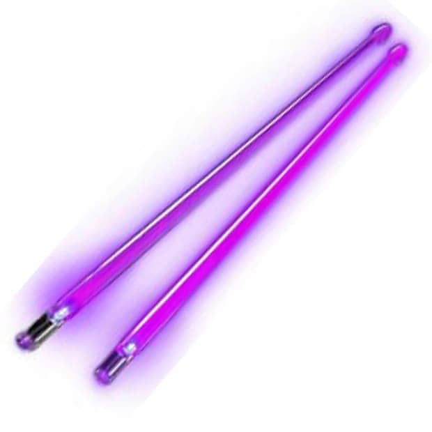 Trophy Firestix Light-Up Drumsticks 5B Purple Haze | Reverb