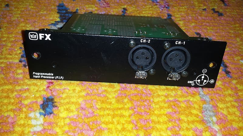 Crown FX P.I.P Programmable Input Processor Dual Card Near | Reverb