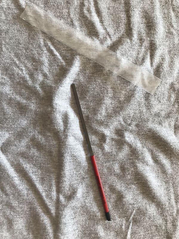 Stew Mac 3 Sided Fret End Dressing File | Reverb