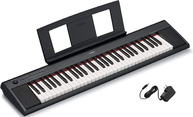 Yamaha NP12 61-Key Lightweight Portable Keyboard with PA130 | Reverb
