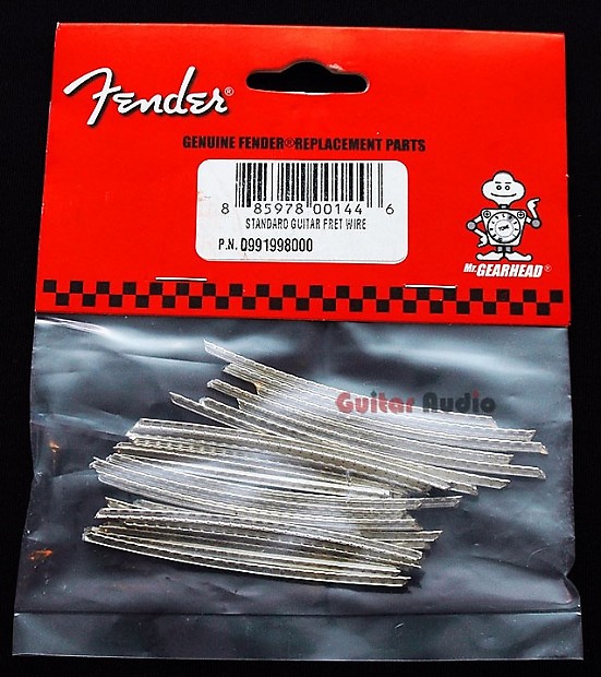 Genuine Fender Standard 9.5" Radius Strat/Tele Guitar Fret | Reverb