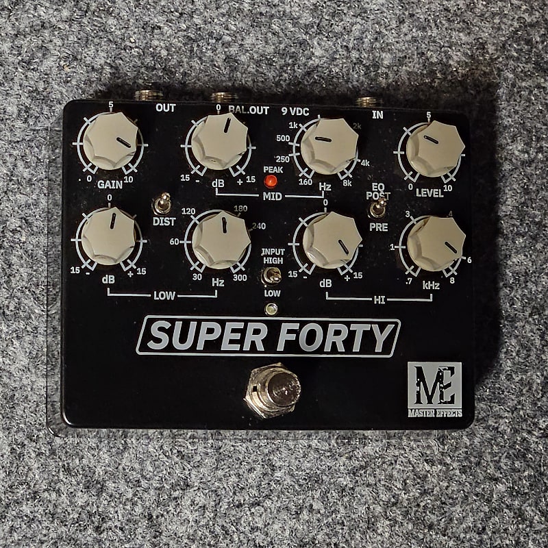 Master Effects Super 40 | Reverb