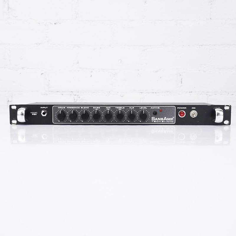 SansAmp Tech 21 NYC RBI Rackmount Bass Preamp w/ 1/4" | Reverb