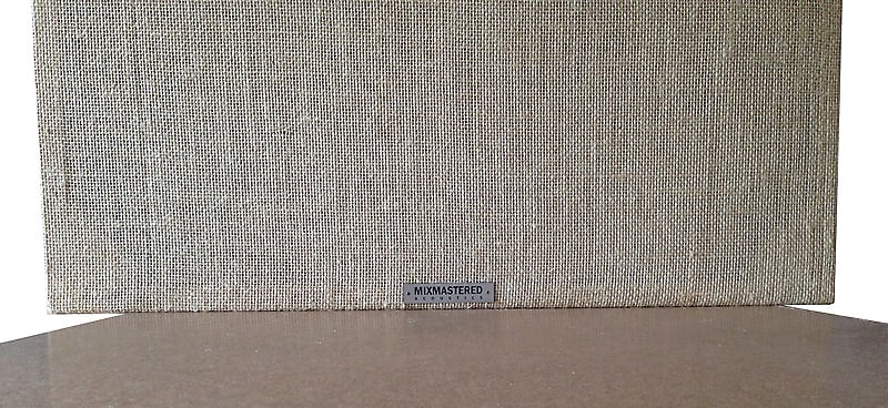 Mixmastered Acoustics RED Burlap Acoustic Sound Panels - 24" | Reverb