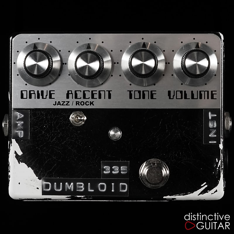 Shin's Music Dumbloid 335 Black Limited Relic'd Run Overdrive | Reverb