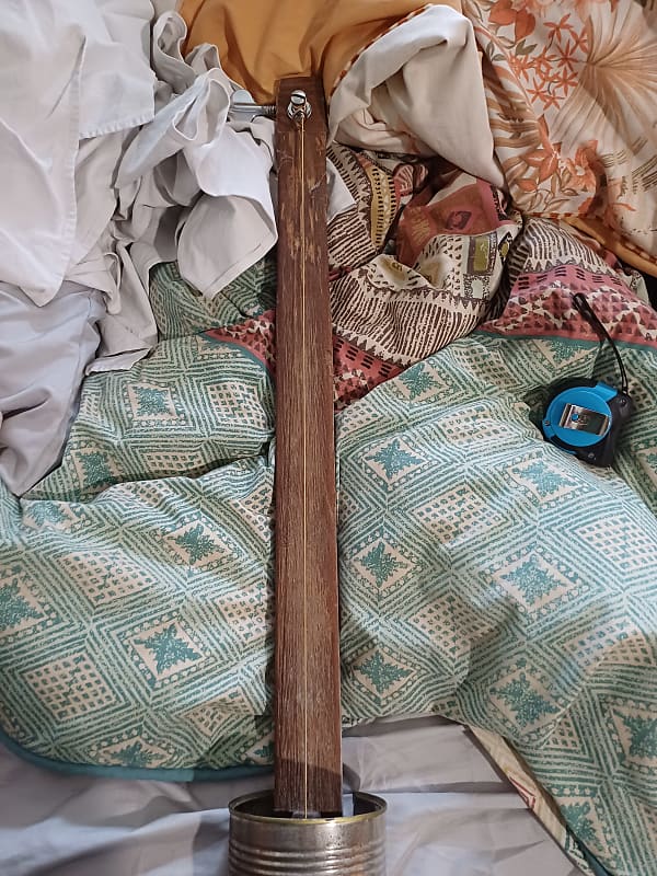 Homemade Short canjo bass 2022 - Natural | Reverb