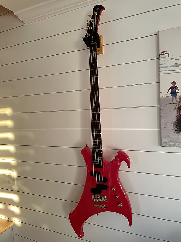 Warwick Buzzard LTD 2003 Red Neck Through Masterbuilt 4 | Reverb