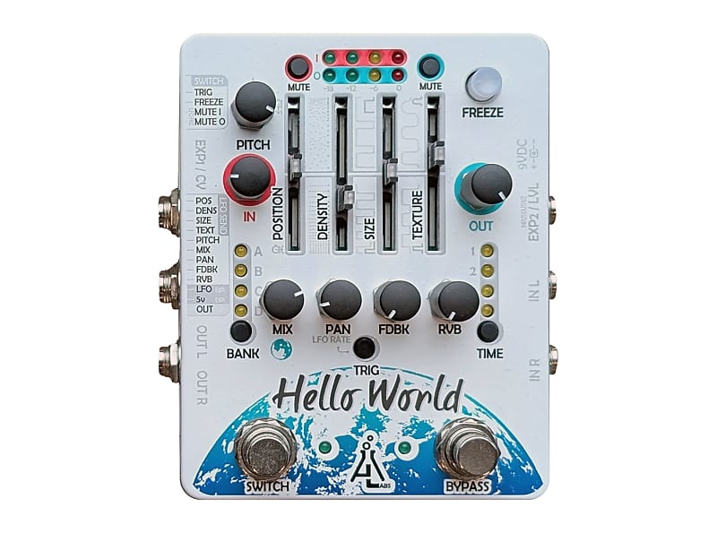 After Later Audio Hello World Granular Texture Synthesizer | Reverb