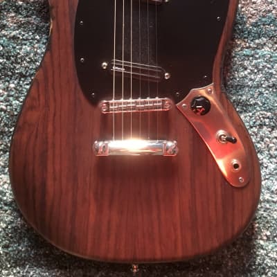 Warmoth Mustang *Rosewood top* + Ebony fretboard | Reverb