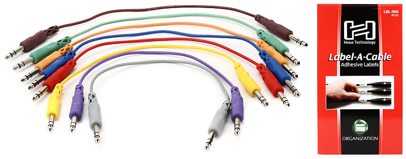 Hosa CSS-830 1/4-inch TRS Male to 1/4-inch TRS Male Patch | Reverb