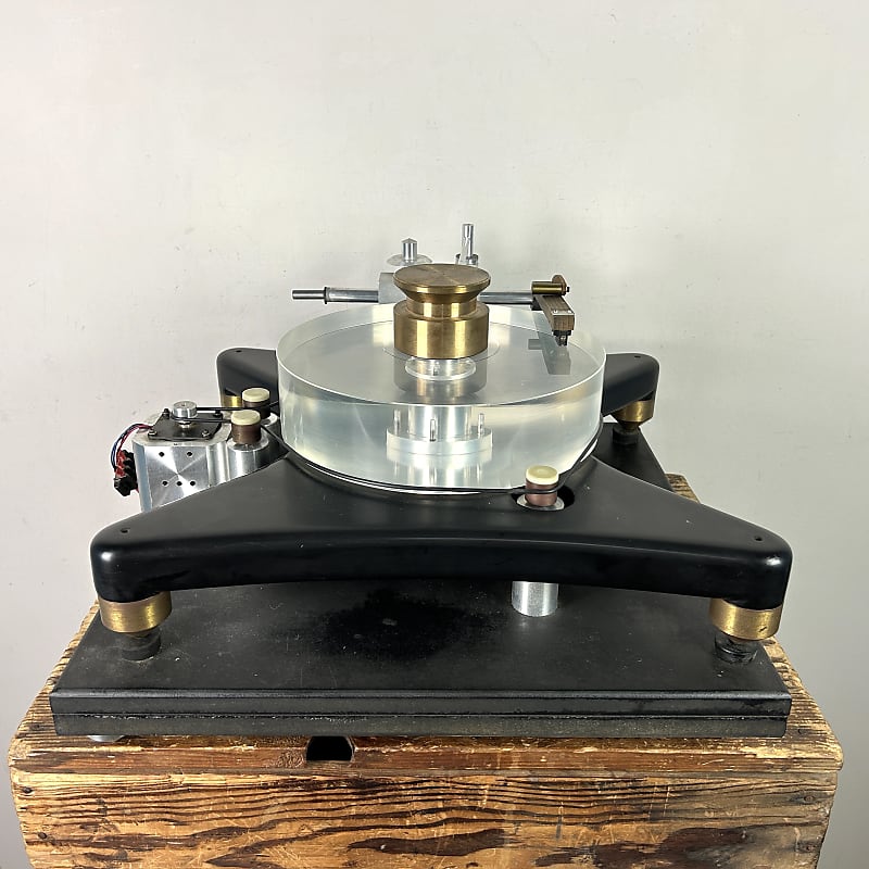 Custom Audiophile Turntable w/ Air Bearing Linear Tracking | Reverb