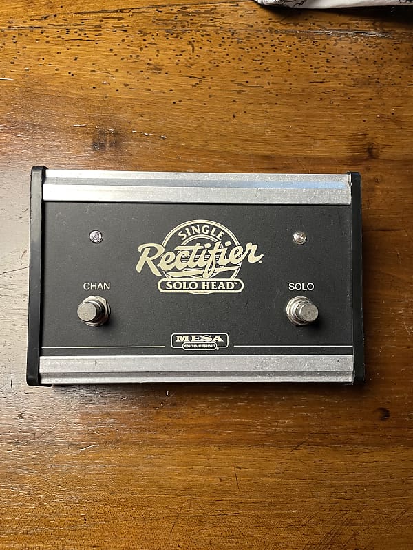 Mesa Boogie Single Rectifier Footswitch 90s - Metal | Reverb