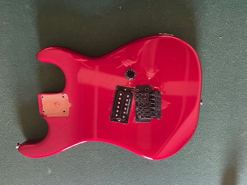 Kramer Strat style unk - red | Reverb