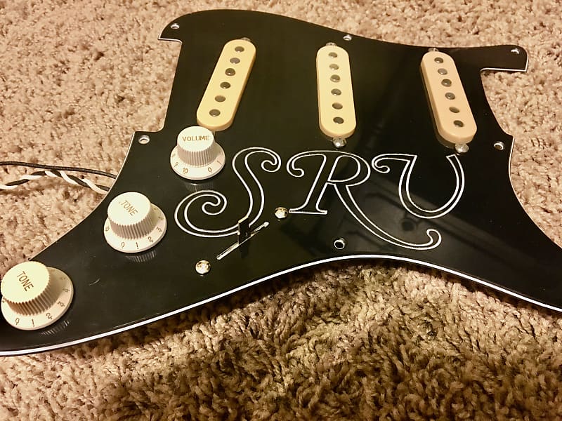 SRV Ghost Winder Stratocaster loaded pickguard | Reverb