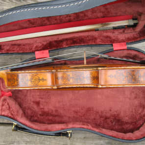 Hardanger Fiddle violin, Hardingfele + Albert Nurnberger Bow | Reverb