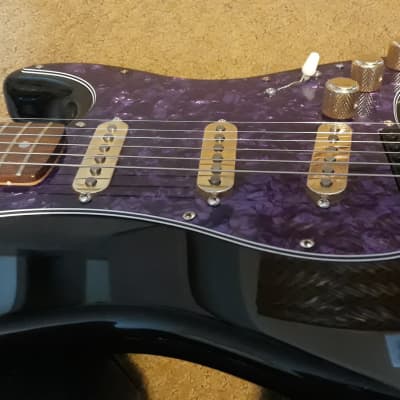 Squier Stratocaster (partscaster) 2015-2024 - black | Reverb