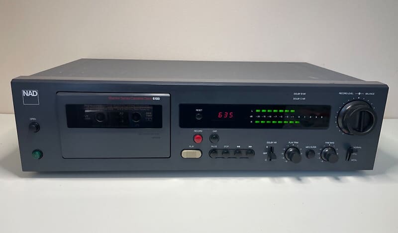 NAD 6100 Monitor Series Cassette Deck | Reverb