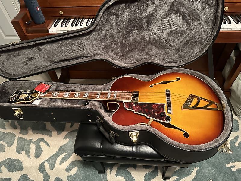 D'Angelico Excel EXL-1 Hollow Body Archtop Left-Handed 2010s | Reverb