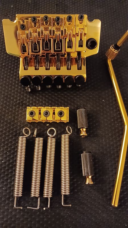 Tone Ninja Double Locking Floyd Rose 2022 - Gold | Reverb