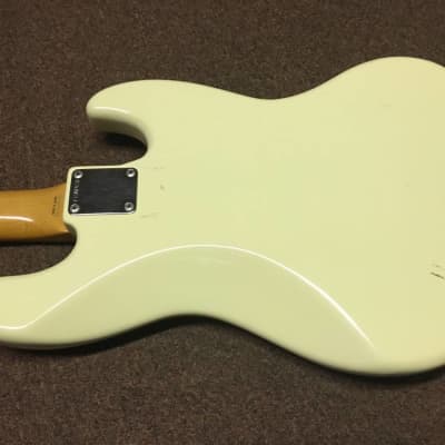 Fender Jazz Bass Made In Japan late 80's/early90's White Left | Reverb