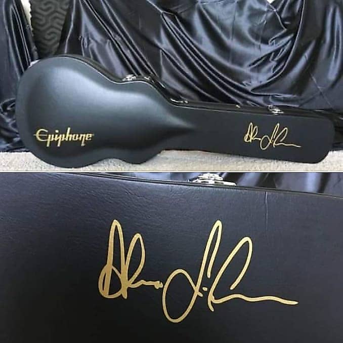 Epiphone Alex Lifeson Ruby Signature Les Paul Axcess Case | Reverb