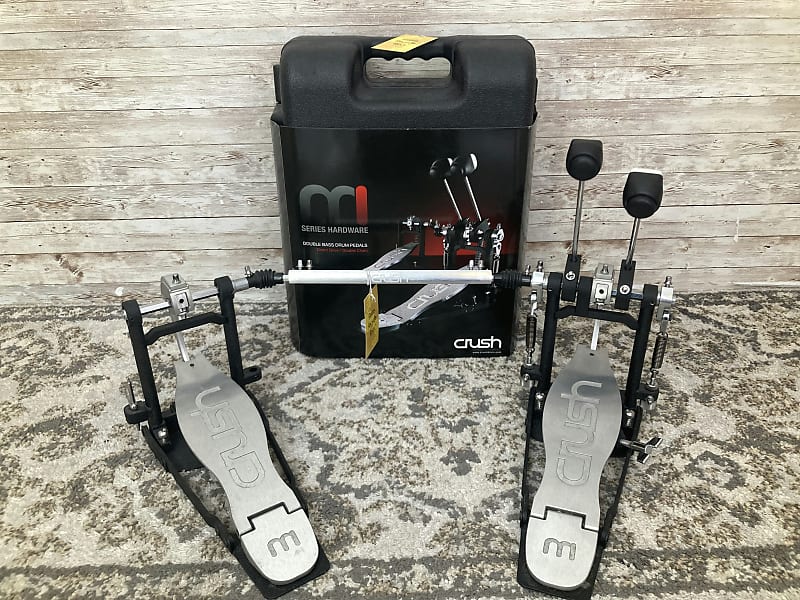Used Crush M1 Double Kick Pedal Drum Hardware | Reverb