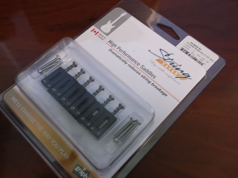 Graph Tech String Saver Saddles For 7-String Import, | Reverb