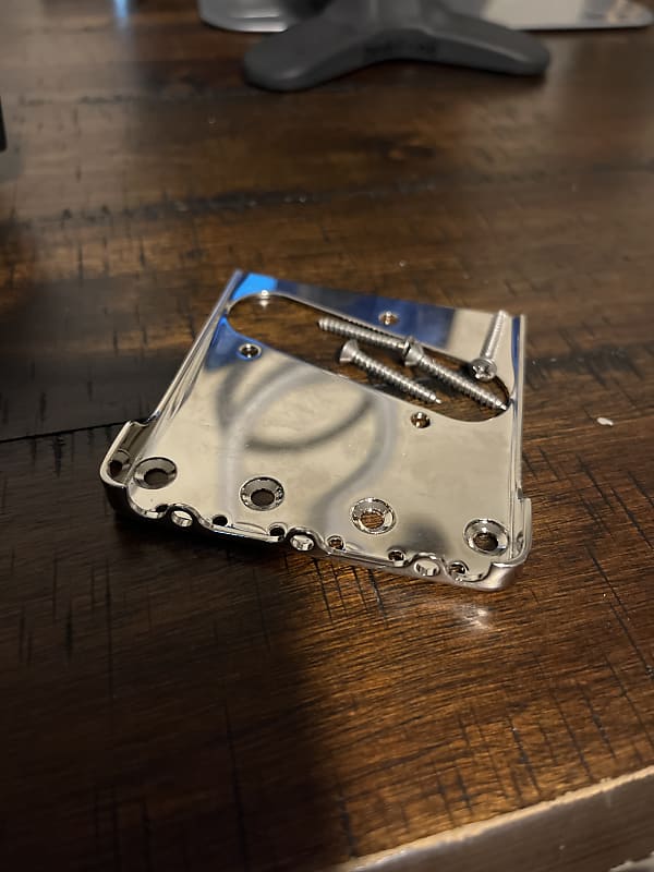 Allparts Telecaster bridge plate for bigsby or palm bender - | Reverb