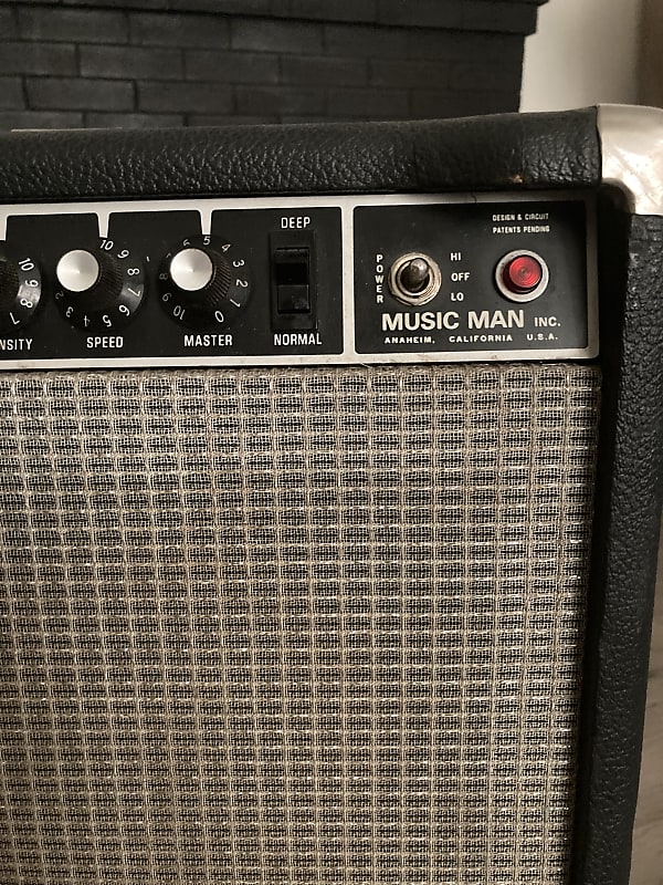 Music Man Amplifier 1974 Black | Reverb