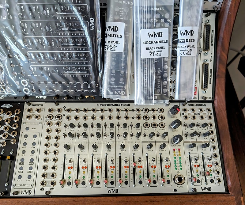 WMD Performance Mixer Mega Bundle w/ silver and black panels | Reverb