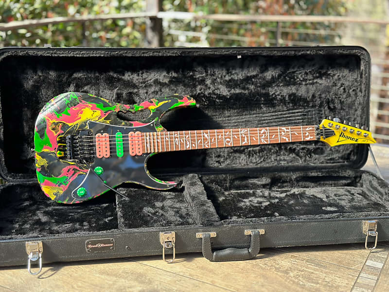 Ibanez JEMJRSP Steve Vai JEM Junior Signature with Custom DNA | Reverb