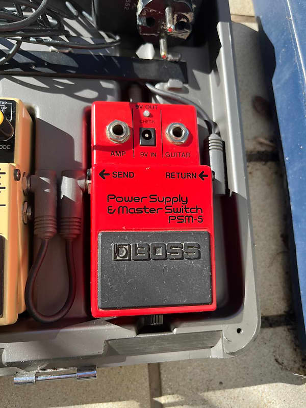 Boss PSM-5 Power Supply & Master Switch (Red Label) 1986 year | Reverb