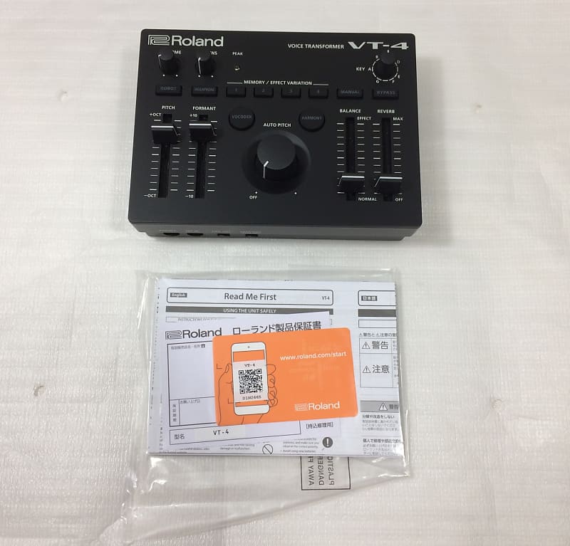 Roland VT-4 Voice Transformer Vocal Processor | Reverb
