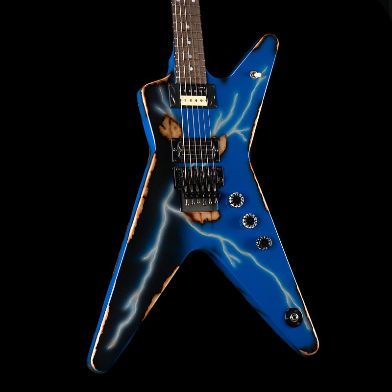 Dean USA Dime "Rust From Hell" Limited Edition Airbrush (1 of | Reverb