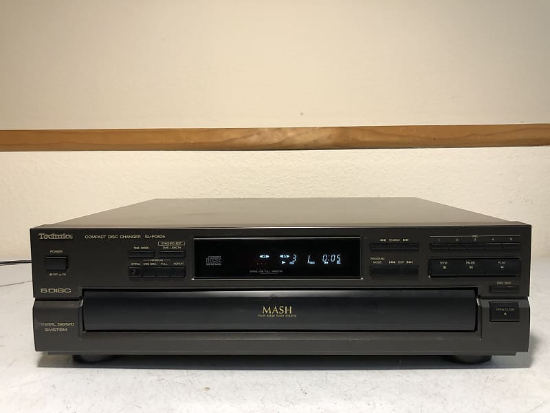 Technics SL-PD825 CD Changer 5 Compact Disc Player HiFi | Reverb