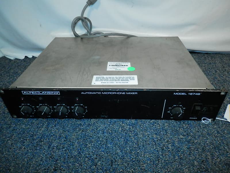 Altec Lansing Automatic Microphone Mixer Model 1674B Mic | Reverb