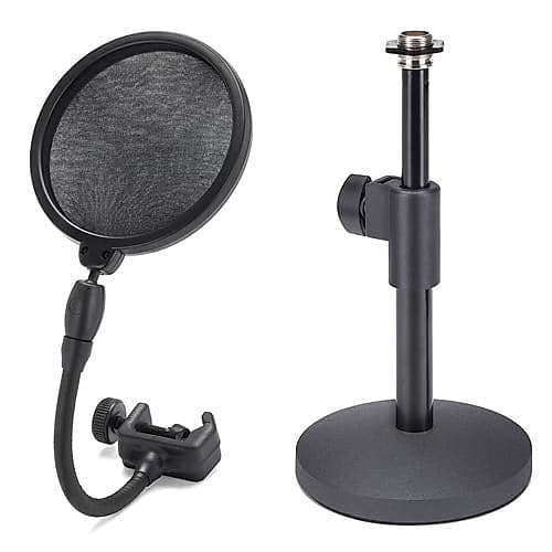 Samson Md2 Ps05 Microphone Stand Filter Bundle Md2 Desktop | Reverb