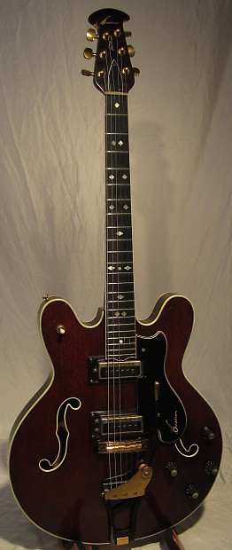 1968 Ovation Thunderhead Deluxe Transparent Brown | Reverb
