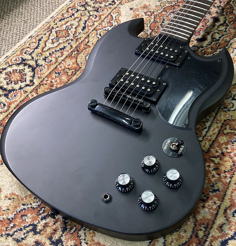Epiphone SG Gothic 2011 - matte black | Reverb