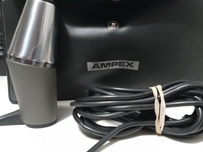 Ampex 1101 Vintage harp microphone + case | Reverb