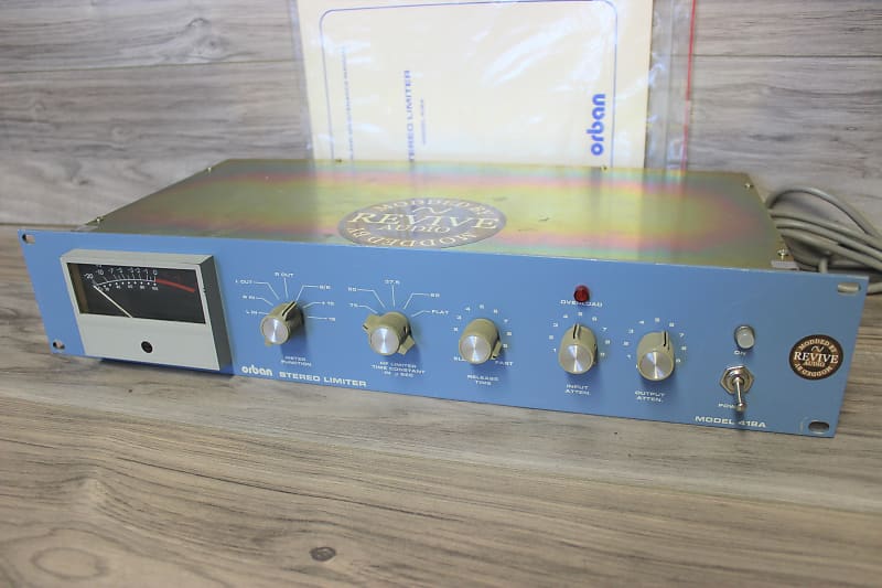 REVIVE AUDIO MODIFIED: ORBAN 418A, STEREO COMPRESSOR, DUAL | Reverb