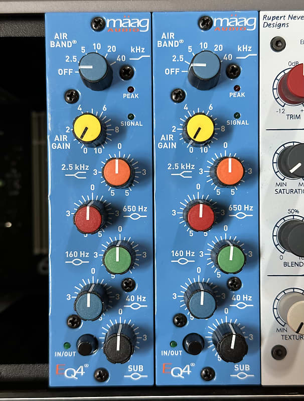 Pair of (2) Maag EQ4 Equalizers - Consecutive Serial Numbers | Reverb