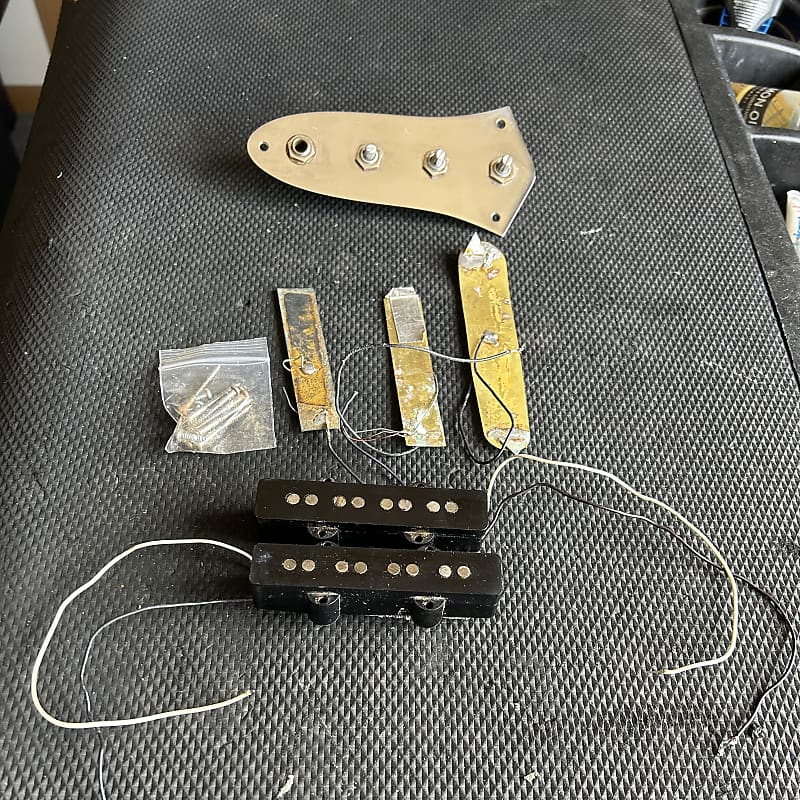 1978 Fender Jazz Bass Pickups & Covers-Control | Reverb